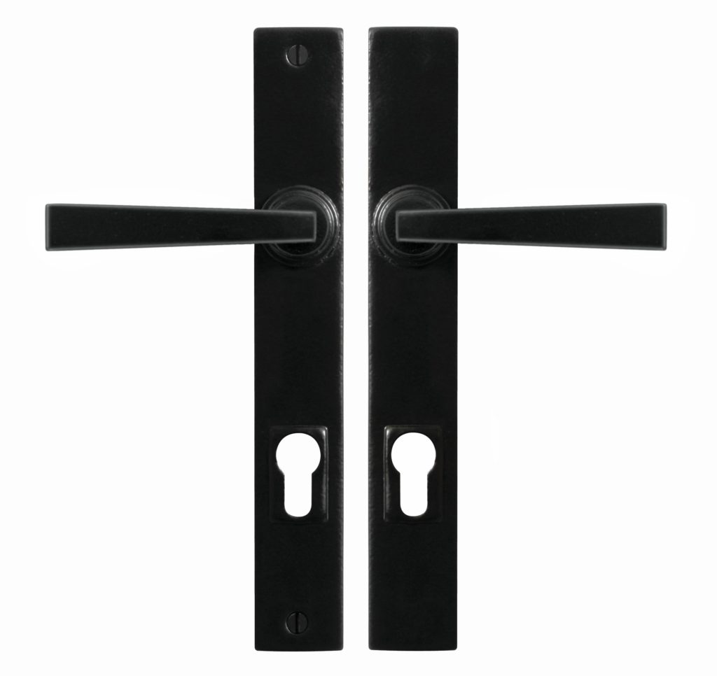 Arundel Black External Door Handle | Stonebridge