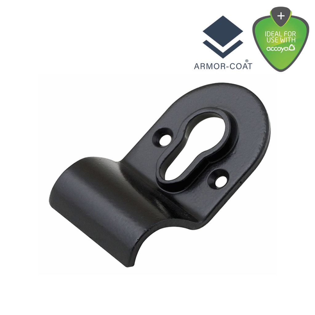 Euro Cylinder Pull - Black | Stonebridge
